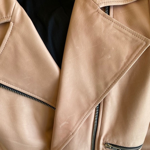 A.L.C. | Jackets & Coats | Alc Pink Leather Jacket | Poshmark